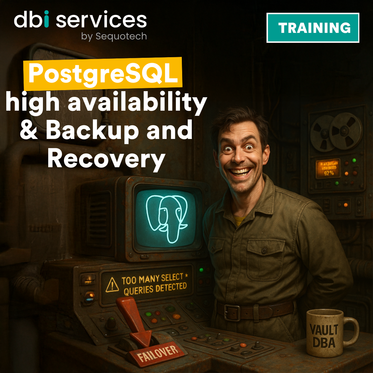 PostgreSQL high availability & Backup and Recovery - dbi services