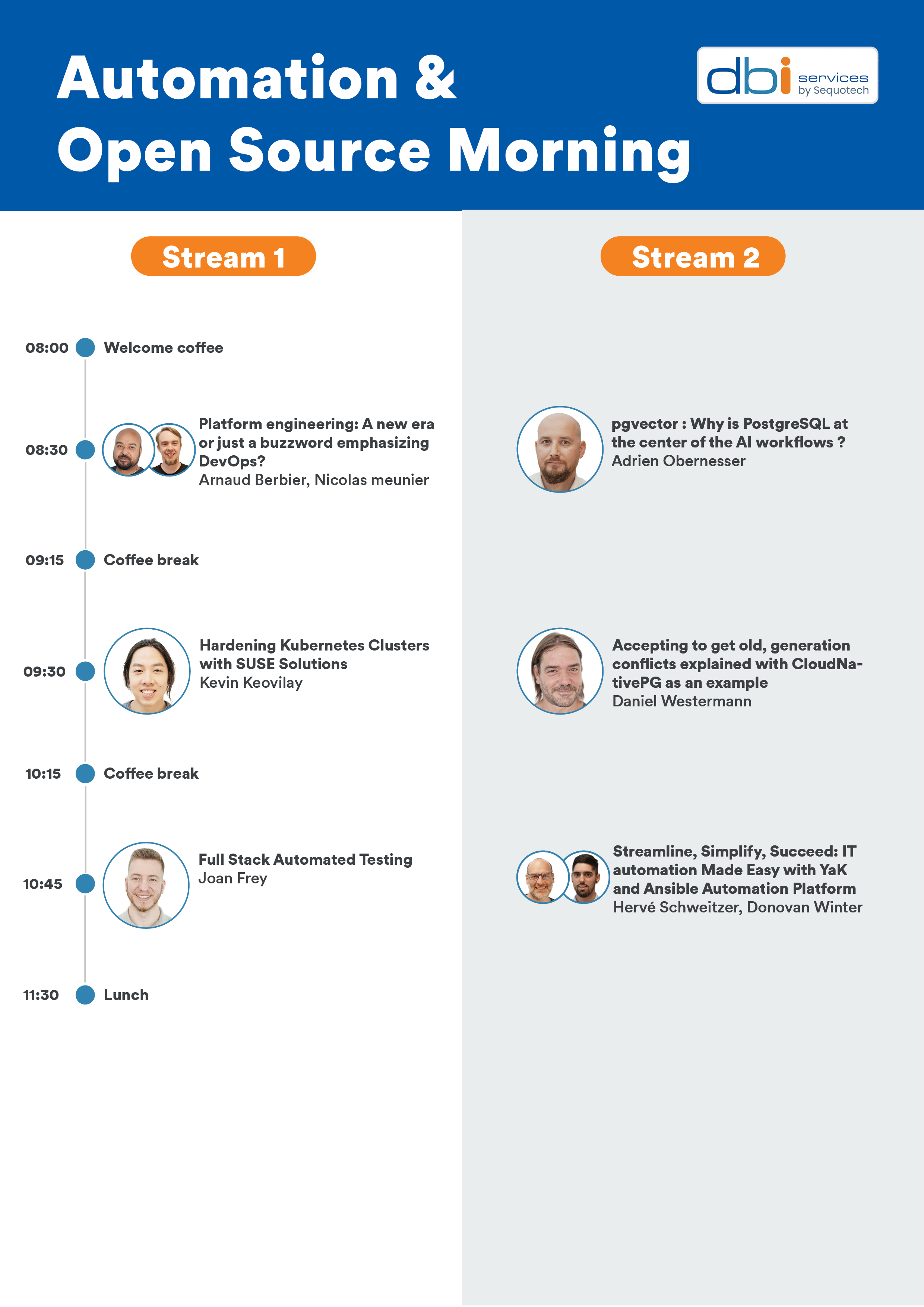Automation & Open Source Morning - dbi services